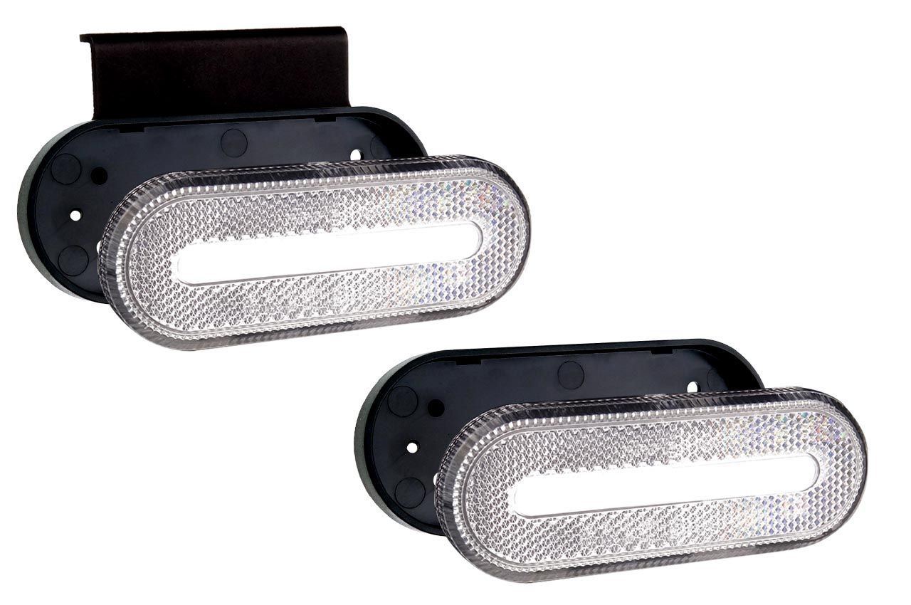 Amio - ΦΩΣ ΟΓΚΟΥ ΦΟΡΤΗΓΟΥ LED ΛΕΥΚΟ ΟΒΑΛ 10-30V 124x49x22mm ΑΔΙΑΒΡΟΧΟ ...