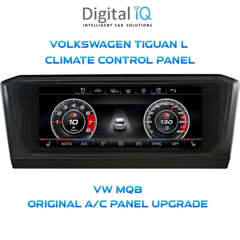 DIGITAL IQ CCP 761_CP (6.9") (MQB) CLIMATE CONTROL PANEL for VW TIGUAN ...